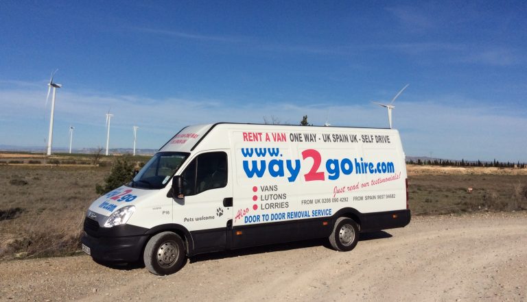 Van Hire - One Way Van Hire UK Spain